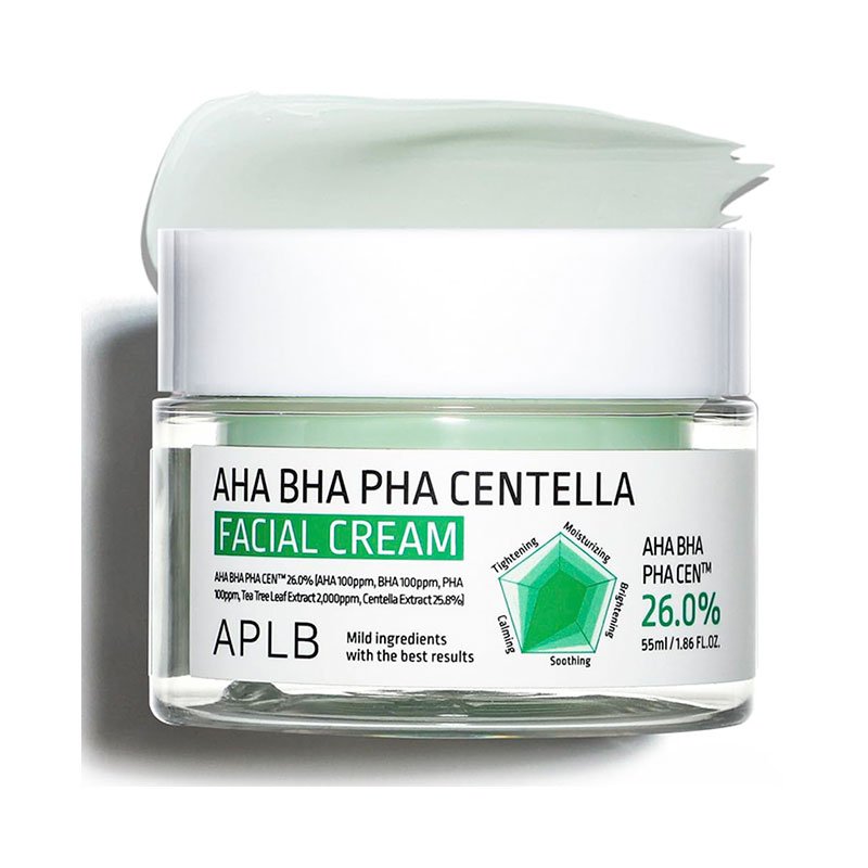 APLB AHA BHA PHA Centella Facial Cream 55ml – SHAJBA